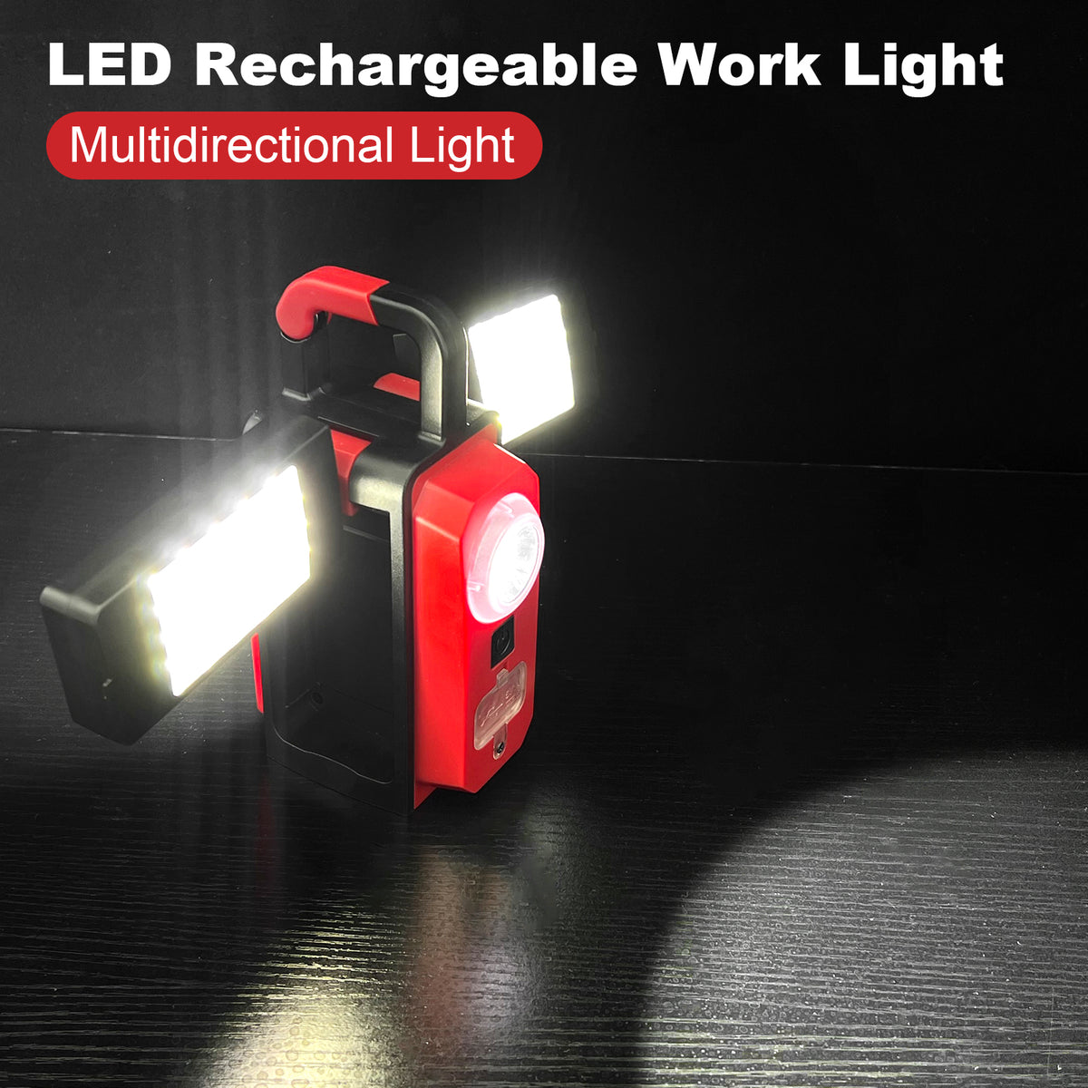 39W 3500LM Adjustable Rechargeable LED Work Light– sylstarlight.com