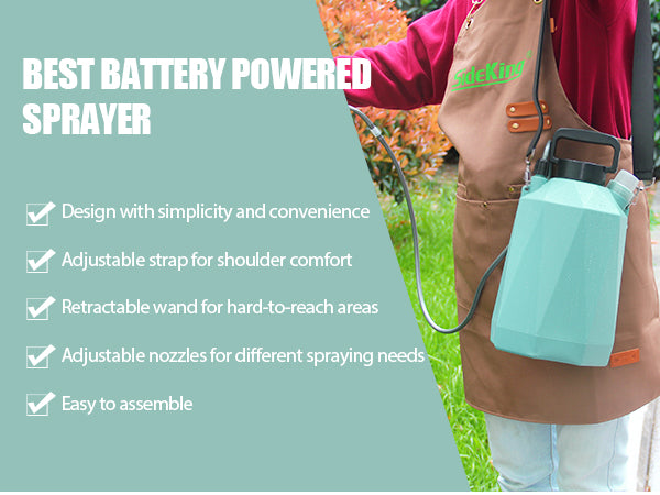 5L Battery Powered Electric Sprayer– sylstarlight.com