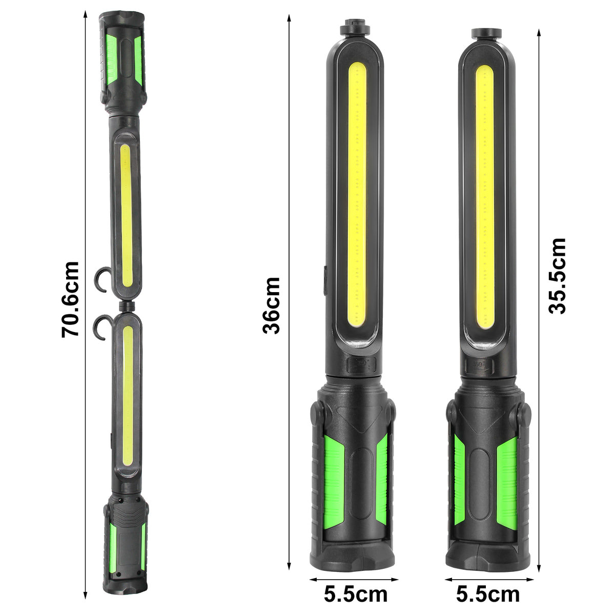 15W 1400LM Adjustable Car Repair LED Work Light– sylstarlight.com