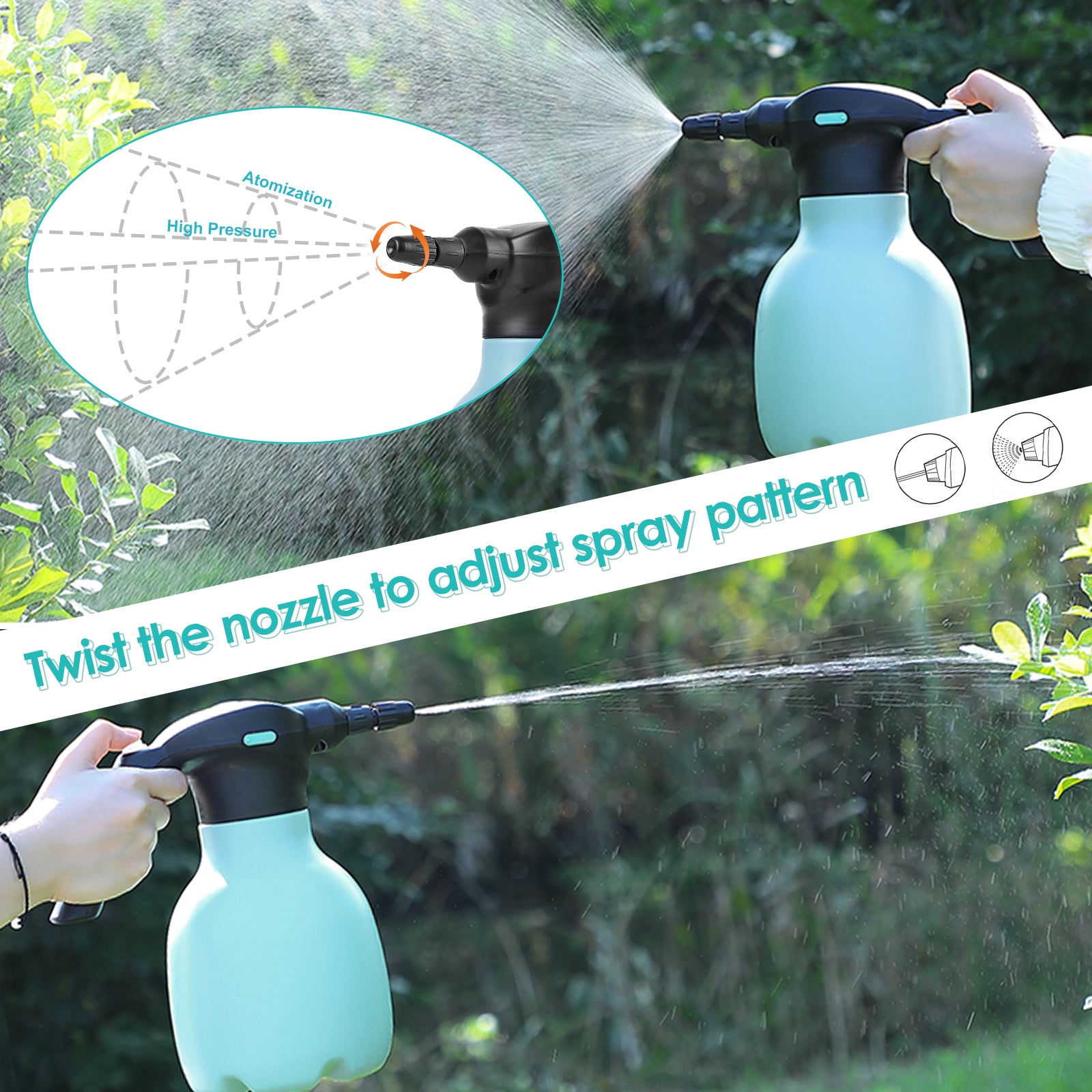 0.4Gal/1.5L Automatic Battery Sprayer Bottle– sylstarlight.com