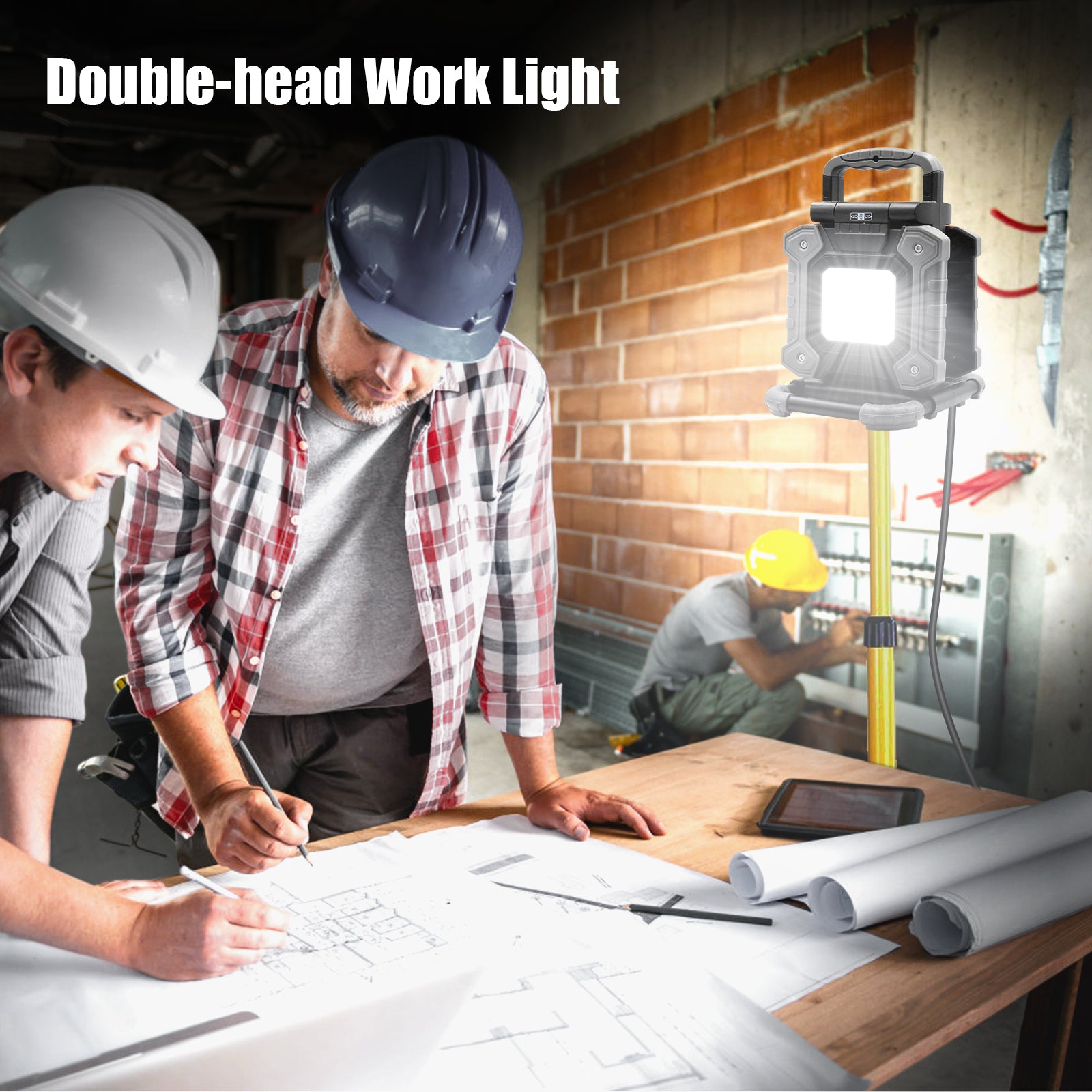 70W 6500LM IP65 Waterproof LED Work Light– sylstarlight.com