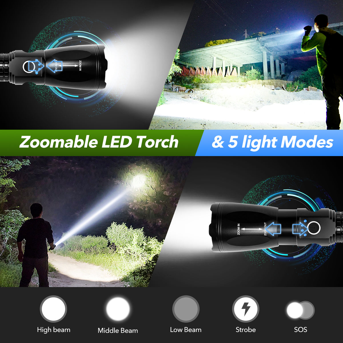 10000 Lumen Flashlight– sylstarlight.com